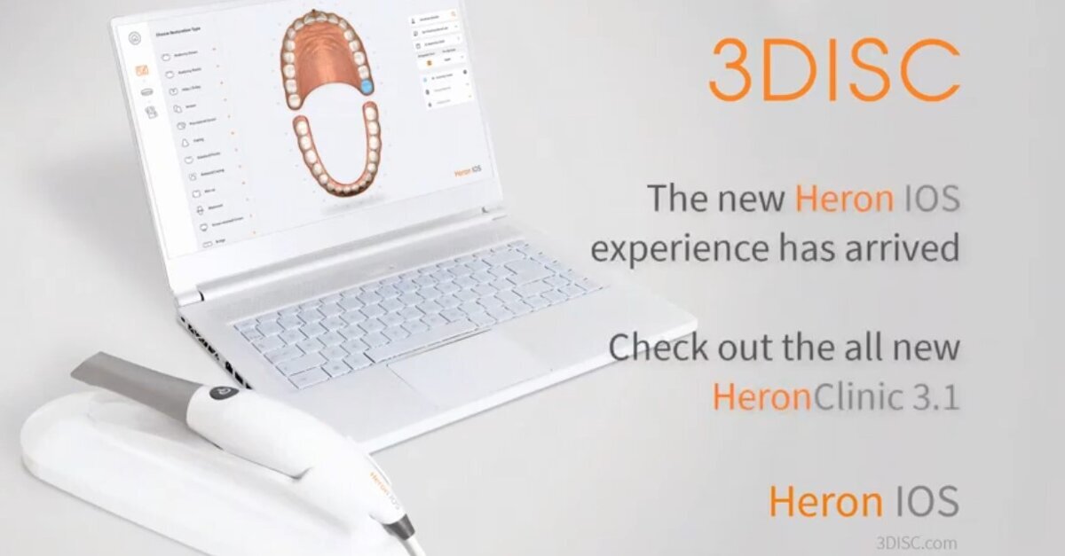 3DISC introduces all new HeronClinic 3.1