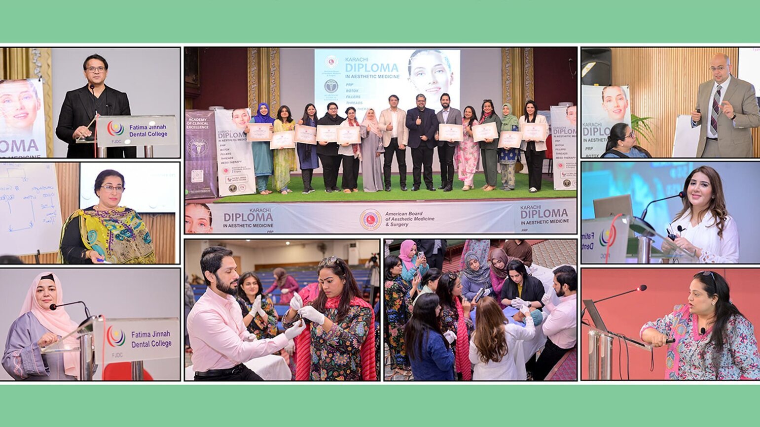 DT News - Pakistan - FJDC hosts ABAMS-certified diploma in aesthetic ...