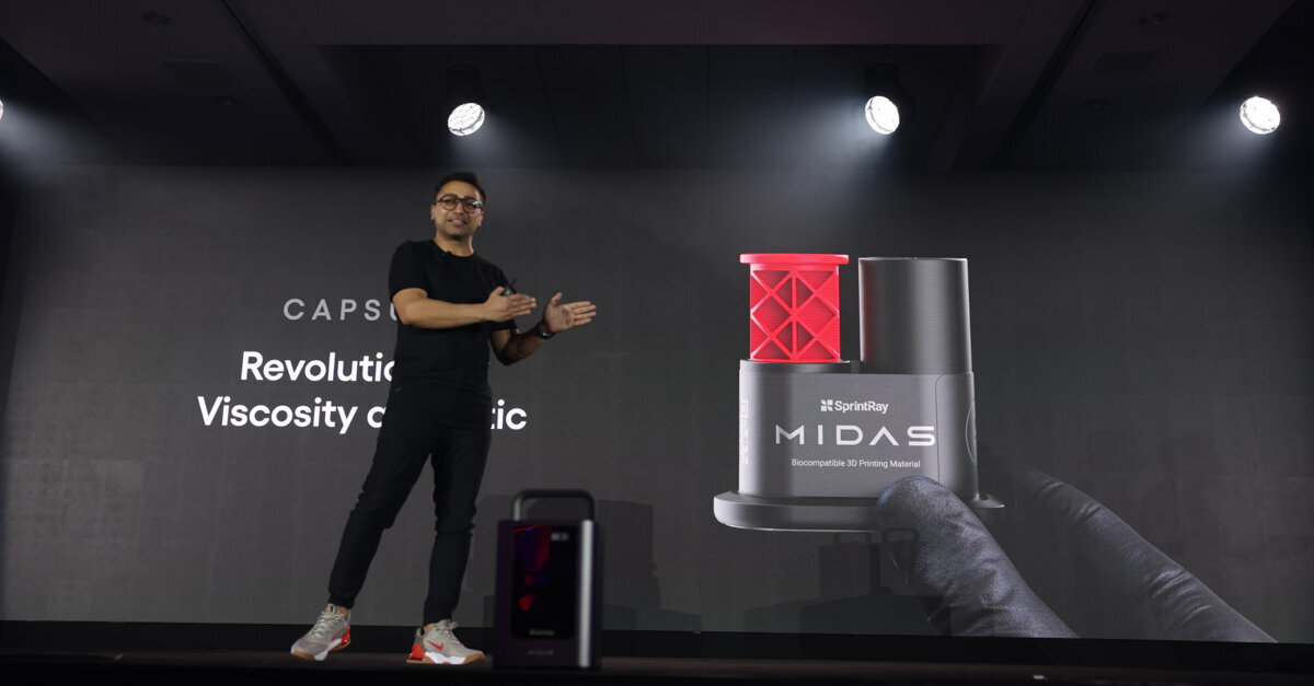 SprintRay introduces revolutionary 3D printer Midas