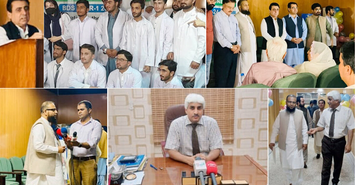 DT News - Pakistan - Dental College Quetta holds its first white coat event