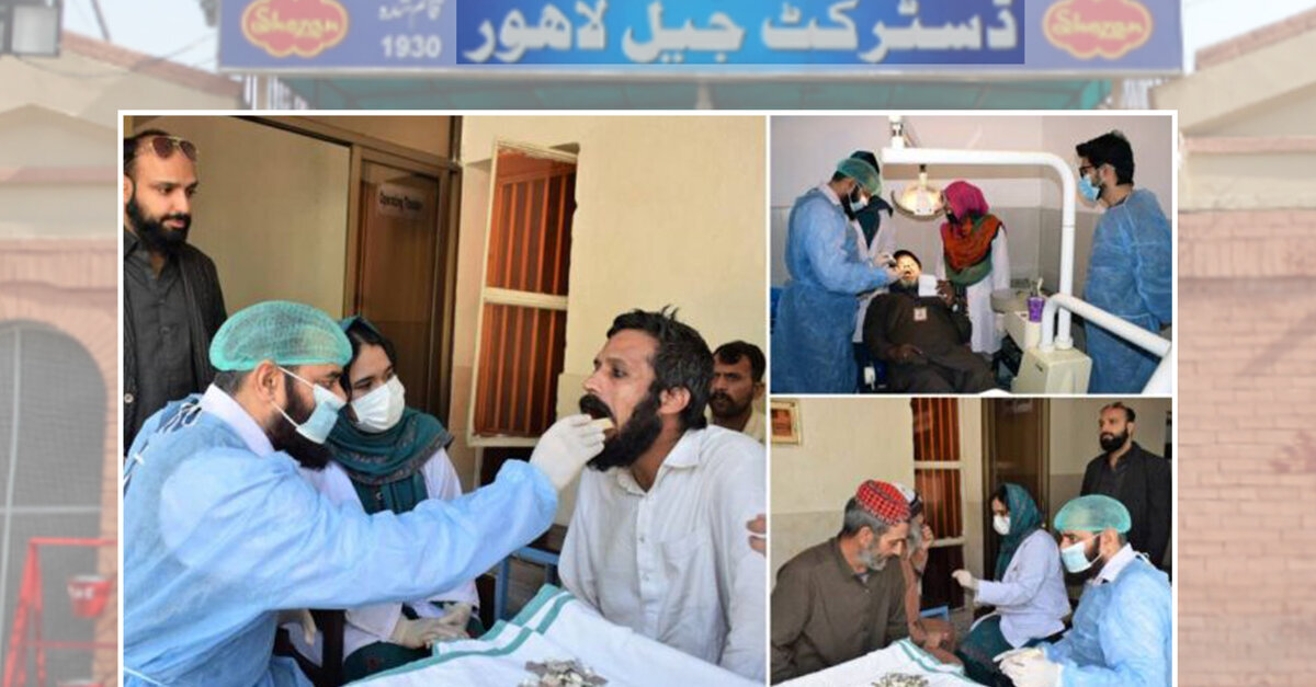 DT News - Pakistan - Dental screening of 6,401 inmates at Lahore Camp Jail