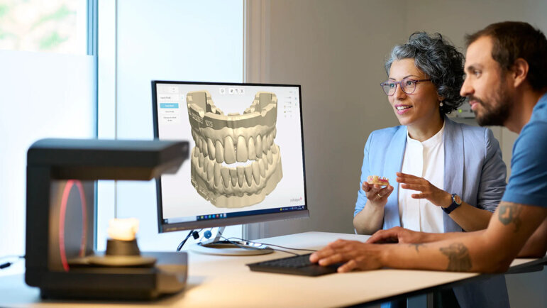 3Shape presents new AI workflows for dental labs