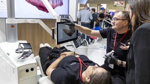 3Shape celebrates 25th year at IDS 2025 in Cologne.